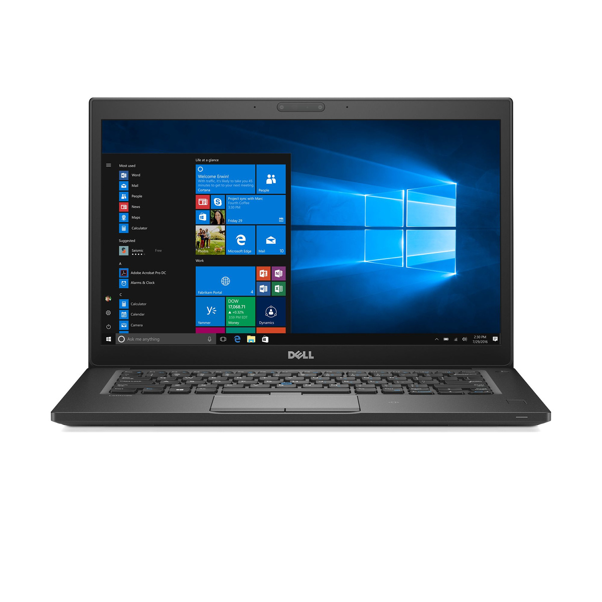 Dell Latitude 7480 Core i7 7600U (7-gen.) 2,8 GHz / 16 GB / 480 SSD / 14'' 2,5K dotyk / Win 10 ...