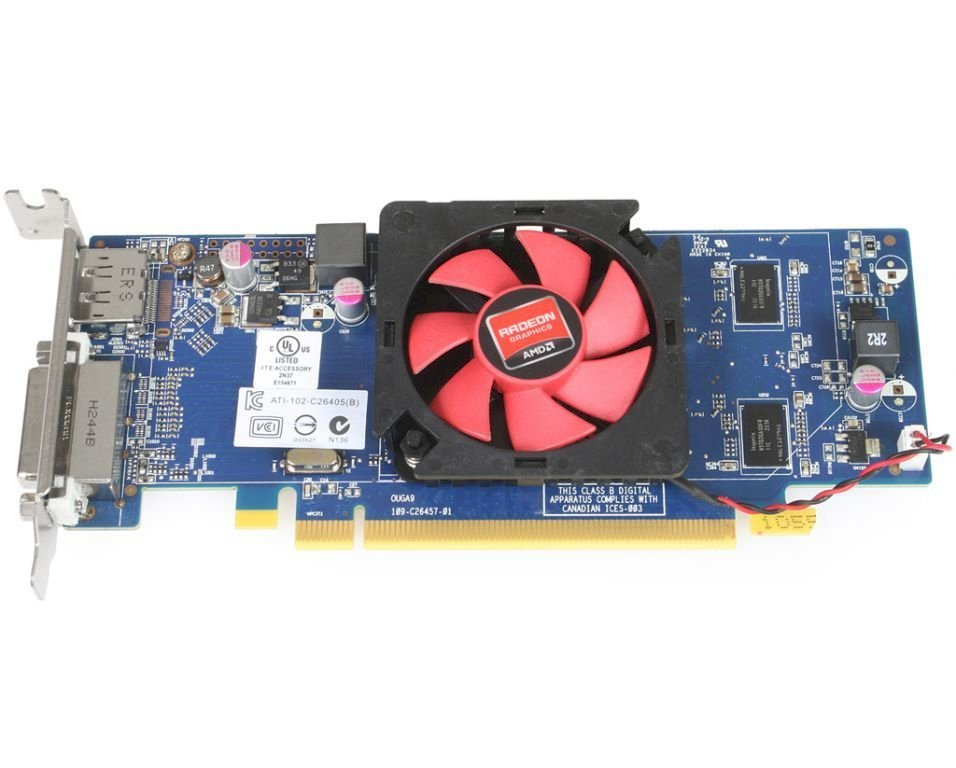 Karta graficzna AMD Radeon HD 7470 / niski profil - sprzęt poleasingowy ...