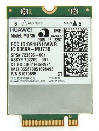 Modem WWAN / Huawei (6369A) MU736 / do laptopów HP - sprzęt ...