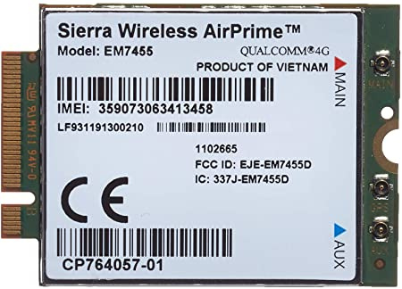 Modem WWAN LTE / Sierra Wireless AirPrime EM7455 / do laptopów Fujitsu ...