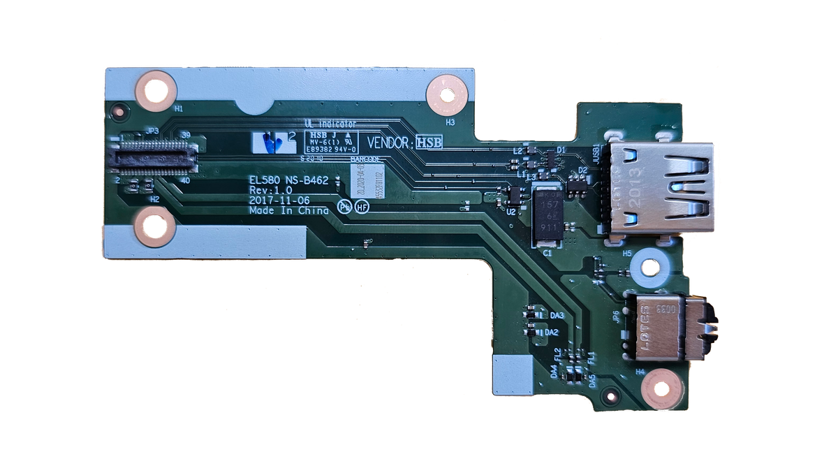 Moduł Lenovo L590 USB / Jack 3,5 mm EL580 NS-B462 - sprzęt poleasingowy ...